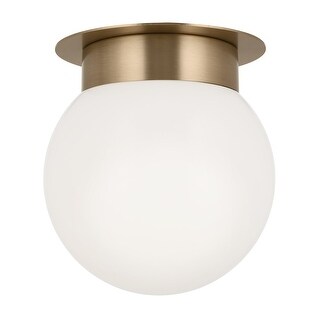 Kichler 52586 Albers 8" Wide Flush Mount Globe Ceiling Fixture - Bed Bath & Beyond - 38061026